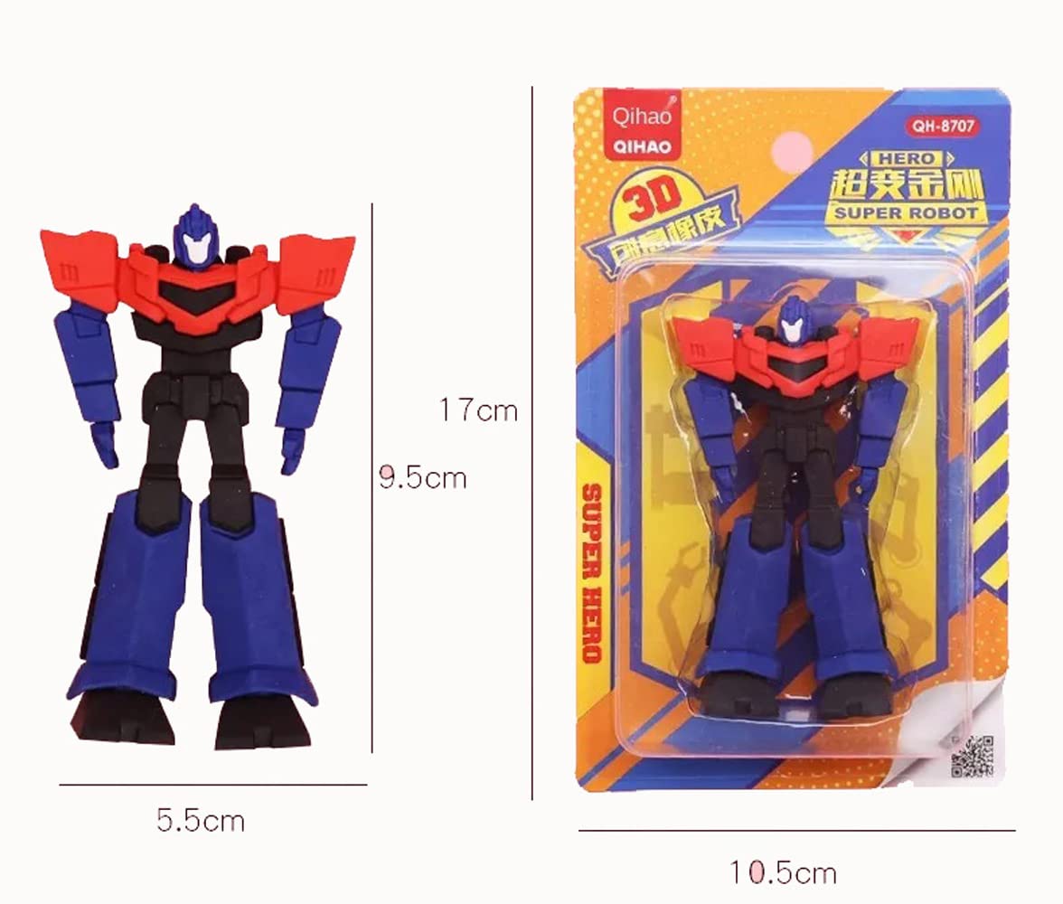 Eraser Set: 3D Robot [PD][1Pc] – Kaliber