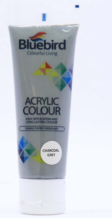 Blue Bird Acrylic 75ML Metallic Silver [PD][1Pc] : Get FREE delivery ...