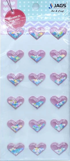 STICKERS 3D Heart [PD] – Kaliber