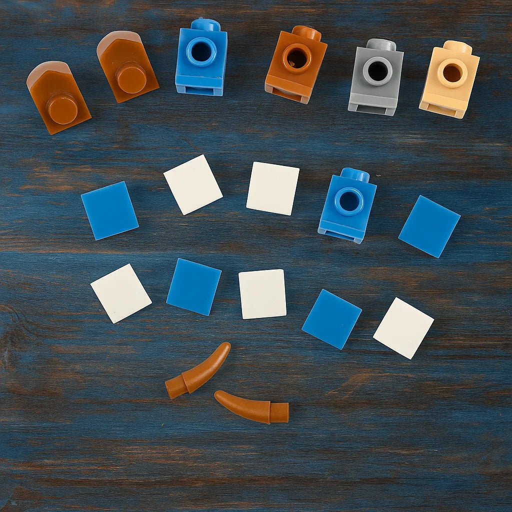 Character Building Blocks | 581 Pcs [PD] – Kaliber